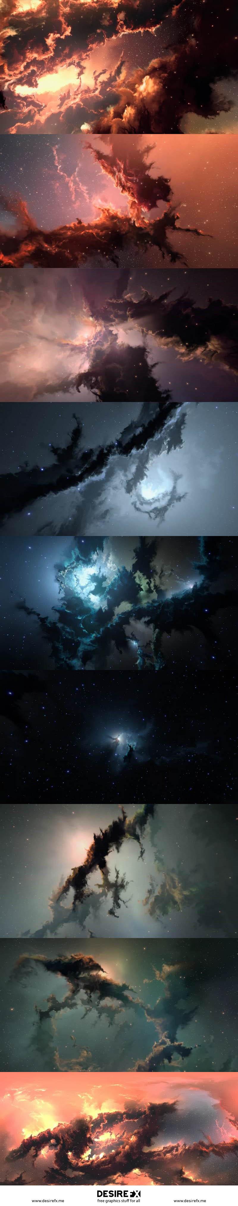 Desire FX 3d models | Unreal Engine – Space Skybox Collection v4.26