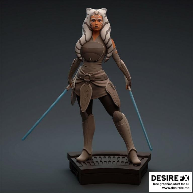 Desire FX 3d models | Ahsoka Tano – Star Wars – 3D Print Model
