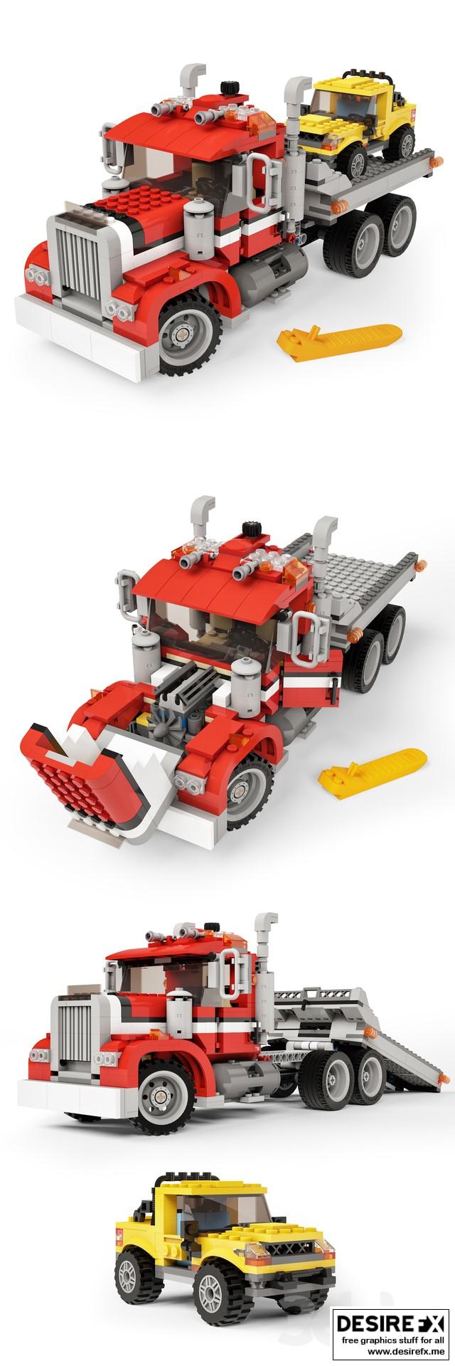 Desire FX 3d models | LEGO Creator №7347 Part 1