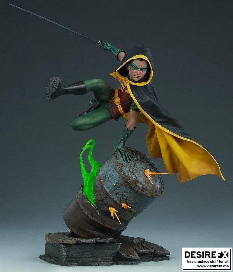 Desire FX 3d models | Robin – DC comics – 3D Print Model