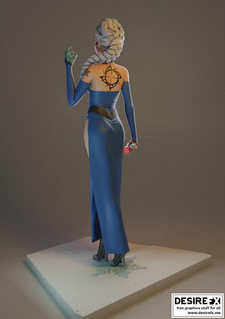 Desire FX 3d models | Darth Elsa – 3D Print Model