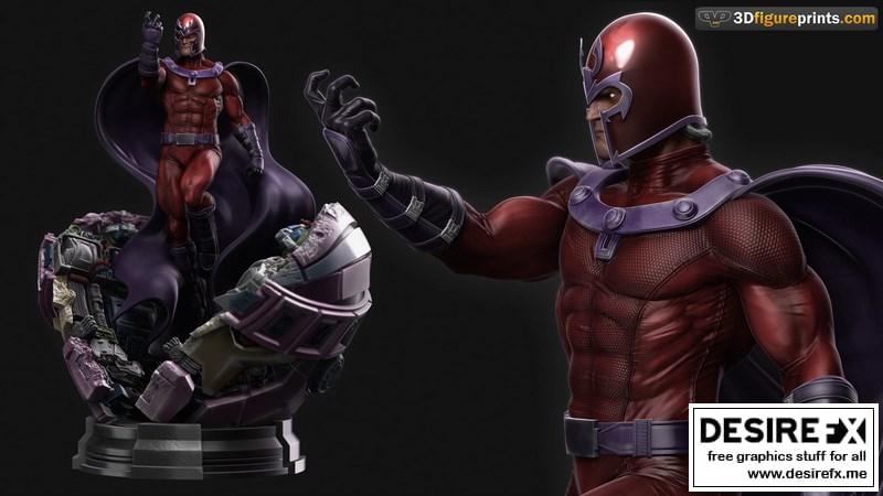 Desire FX 3d models | Magneto – Marvel comics – 3D Print Model