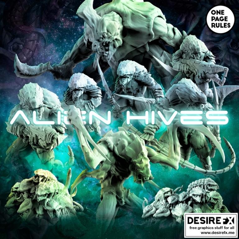 Desire FX 3d models | Alien Hive – 3D Print Model