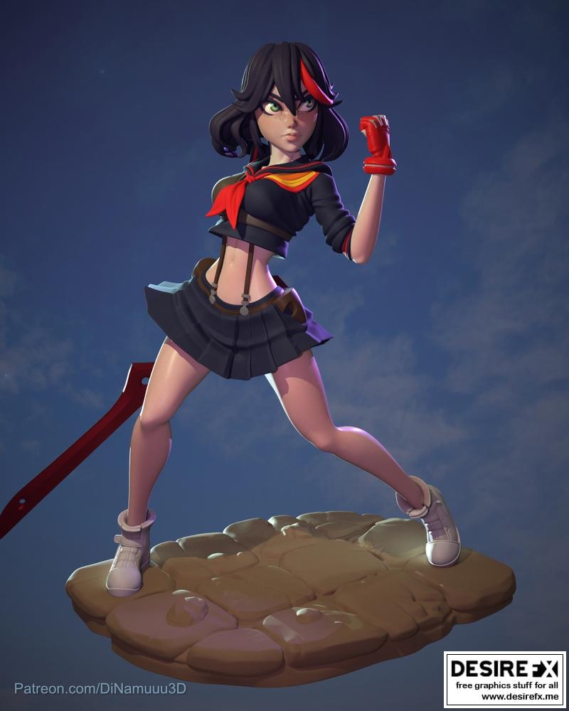 Desire FX 3d models | Ryuko Matoi – 3D Print Model