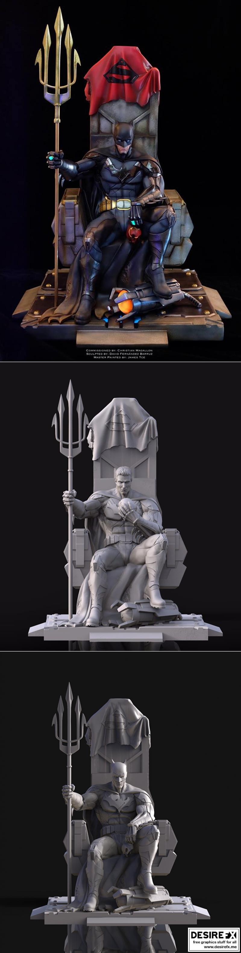 Desire FX 3d models | Batman Contingency Plan – 3D Print Model