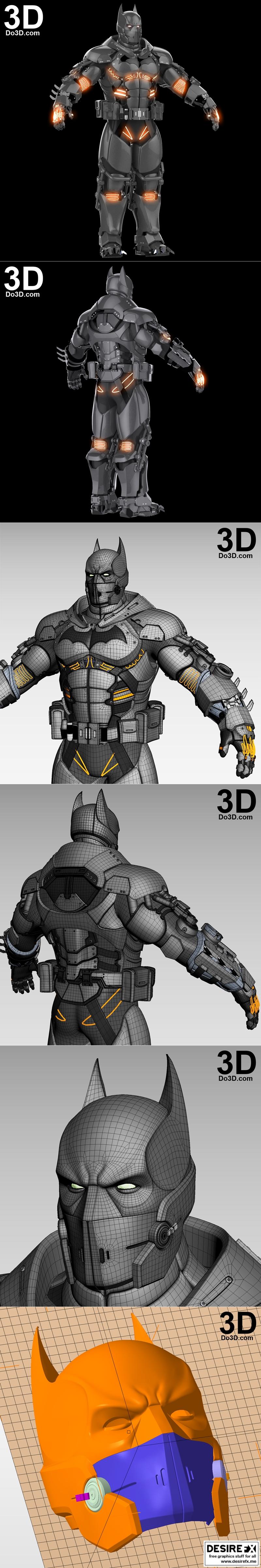 Desire FX 3d models | Cold Cold Heart Arkham Origins Batman XE Full ...
