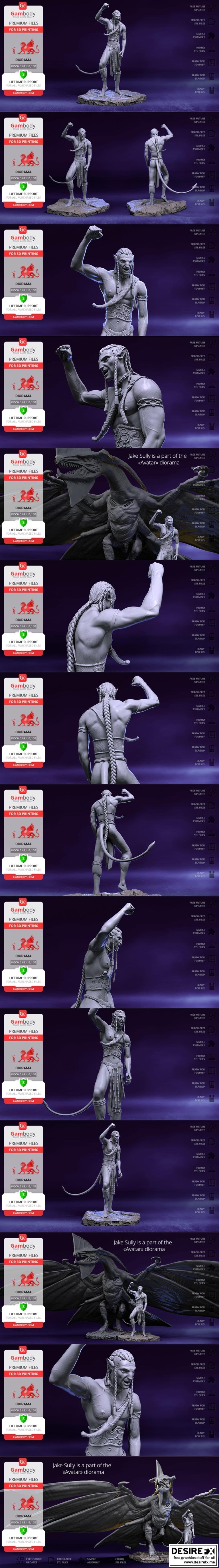 Desire FX 3d models | Jake Sully – 3D Print Model