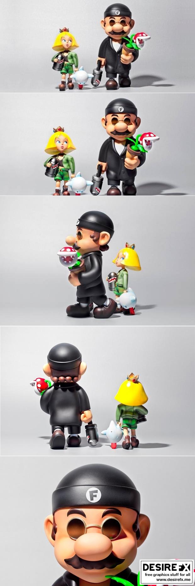 Desire FX 3d models | Super Mario X Leon The Professional – 3D Print Model
