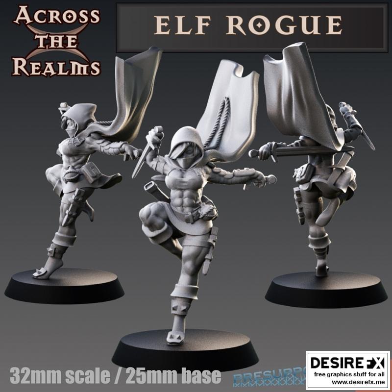 Desire FX 3d models | Elf Rogue – 3D Print Model