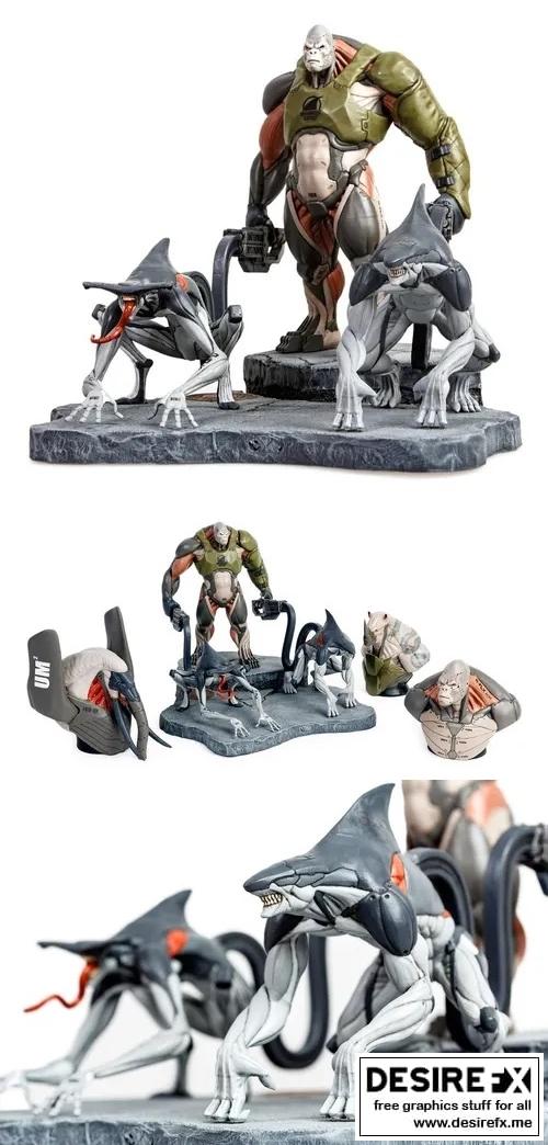 Desire FX 3d models | Cortex Typhon Y Depth Charge – 3D Print Model