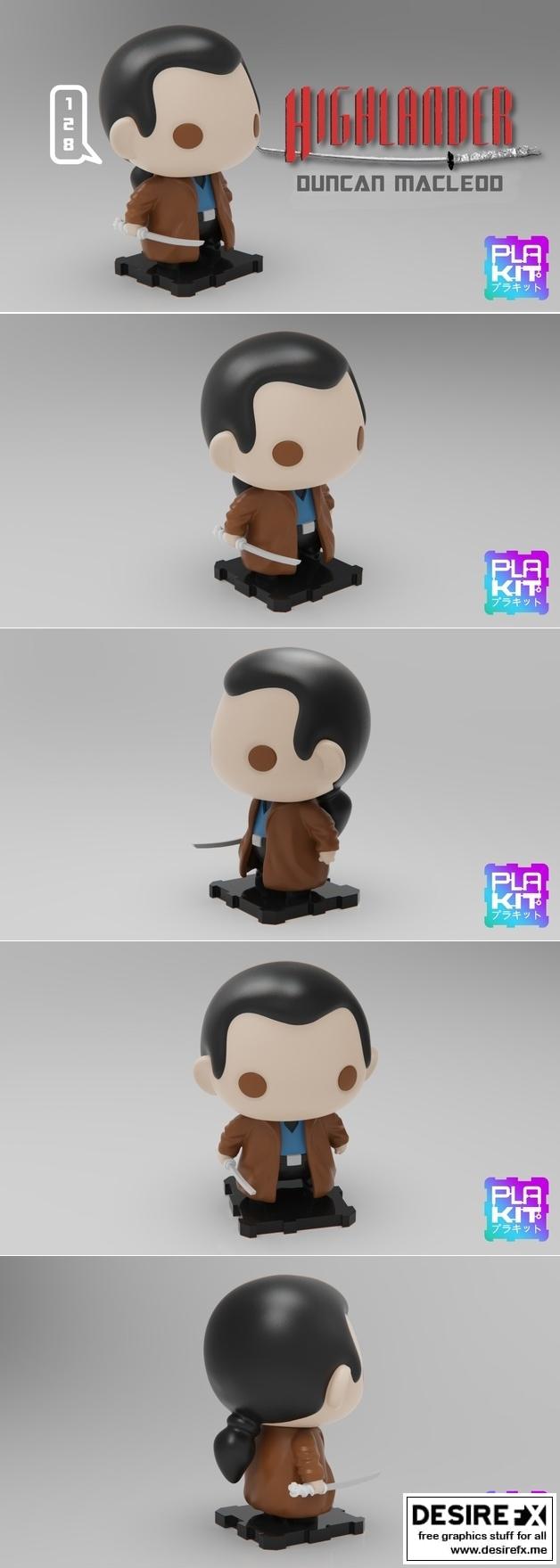 Desire FX 3d models | Highlander – duncan macleod – 3D Print Model