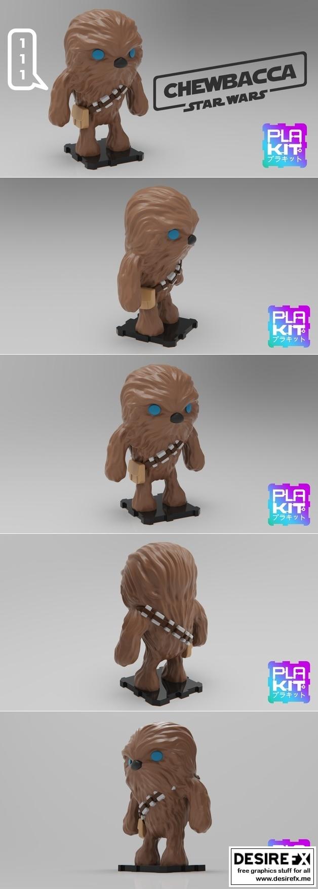 Desire FX 3d models | StarWars Chewbacca – 3D Print Model