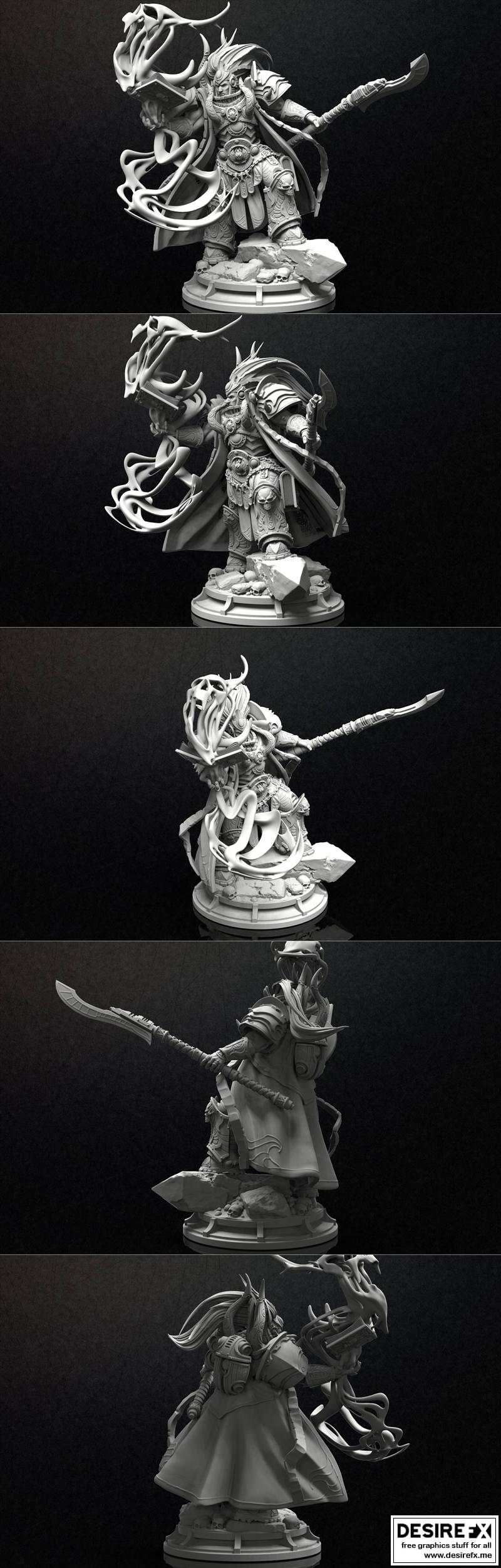 Desire FX 3d models | The Magic Knight – 3D Print Model