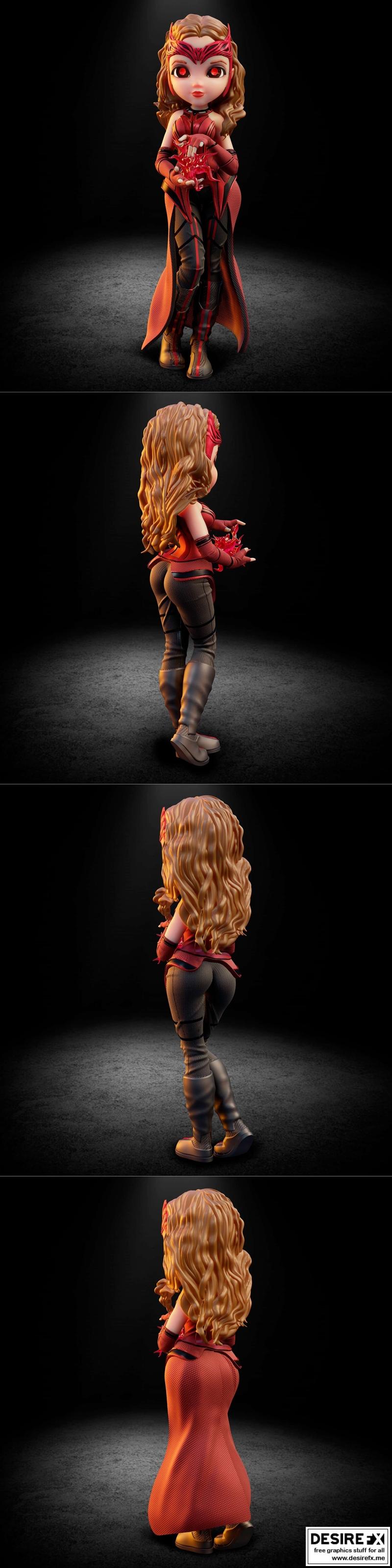 Desire FX 3d models | Wanda Maximoff – 3D Print Model