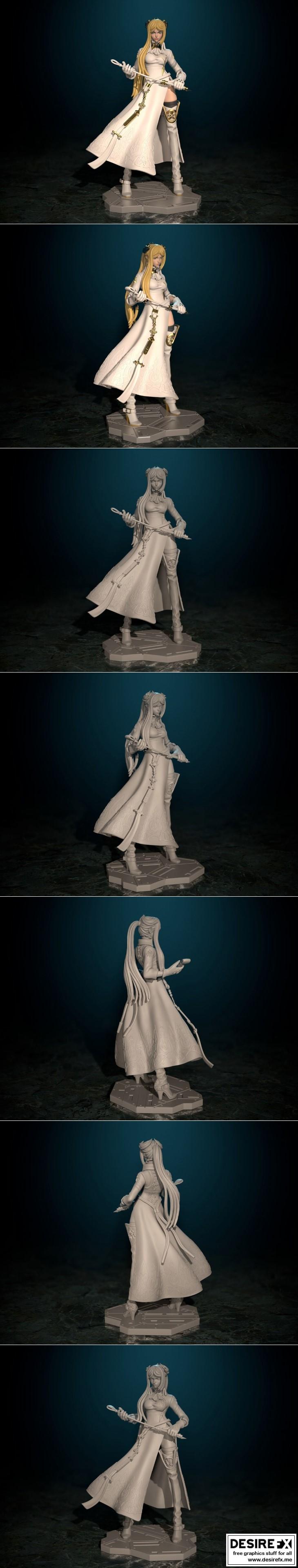 Desire FX 3d models | Commander White – Nier Automata