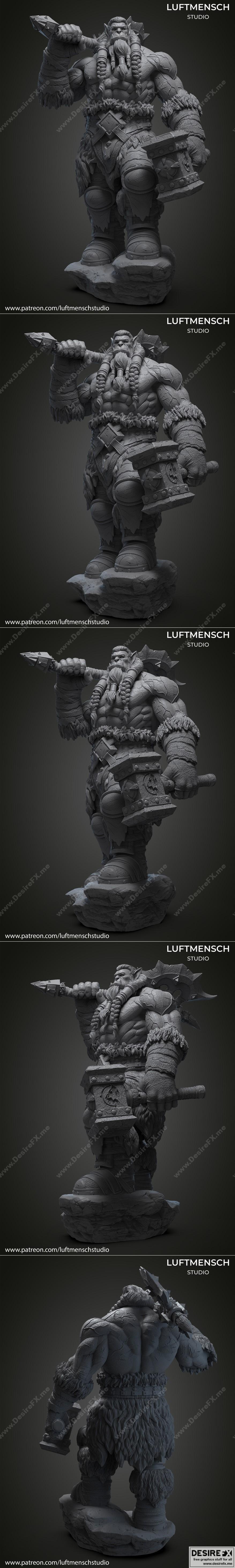 Desire FX 3d models | Thrall – WOW – 3d print model
