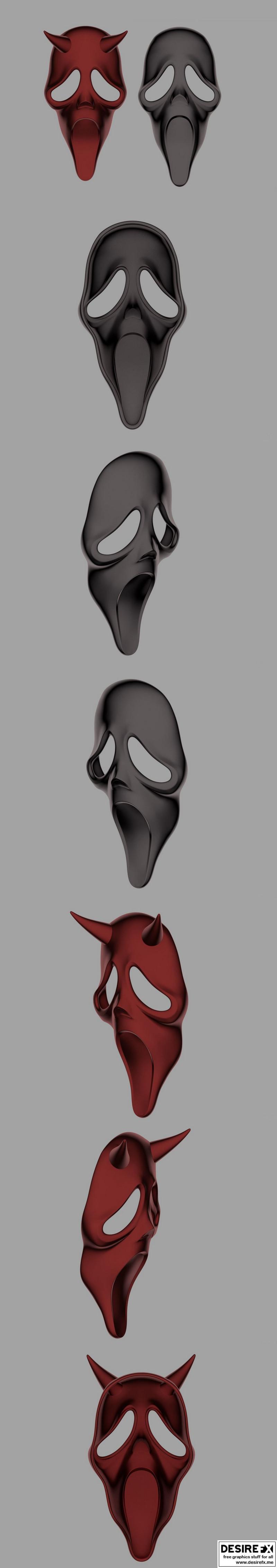 Desire FX 3d models | Scream Ghostface Mask – 3D Print Model STL Desire FX 3d models | Scream Ghostface Mask – 3D Print Model STL