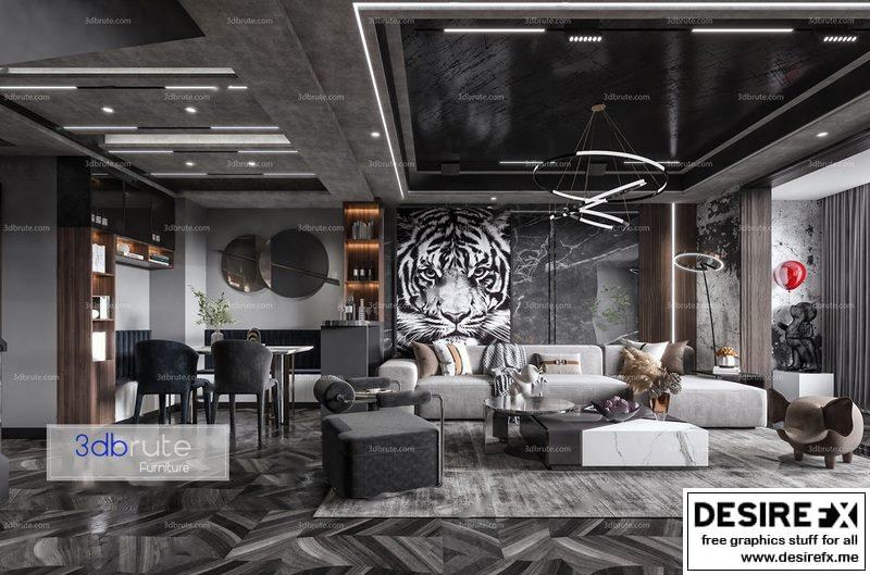 Desire FX 3d models | Living room vol5 2021