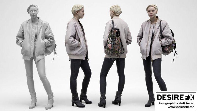 Desire FX 3d models | Female Visualisation Characters