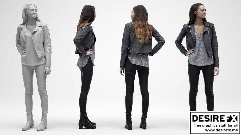 Desire FX 3d models | Female Visualisation Characters