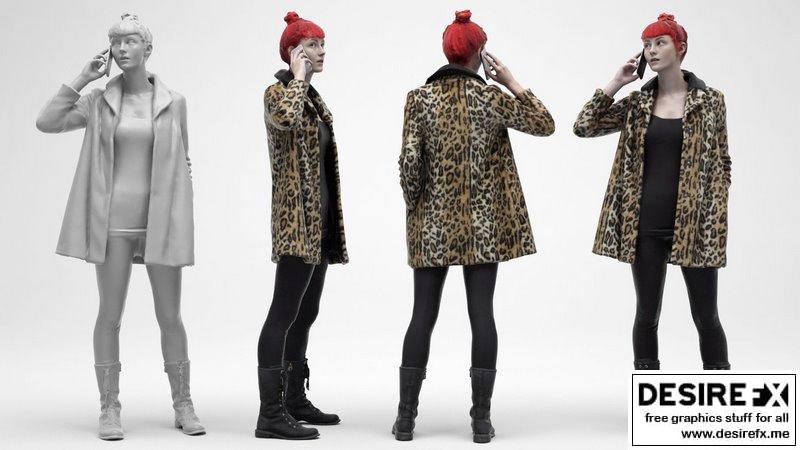 Desire FX 3d models | Female Visualisation Characters