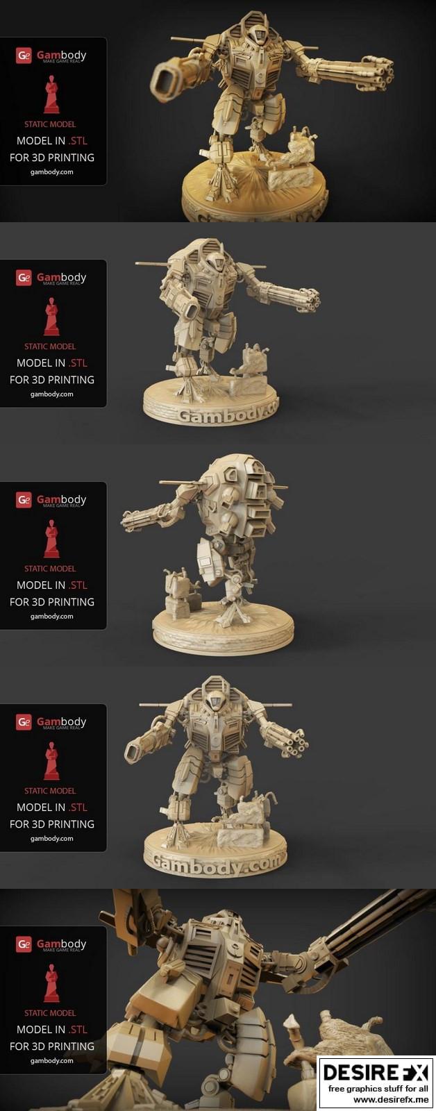 Desire FX 3d models | TAU XV109 Y’Vahra – 3D Print Model STL