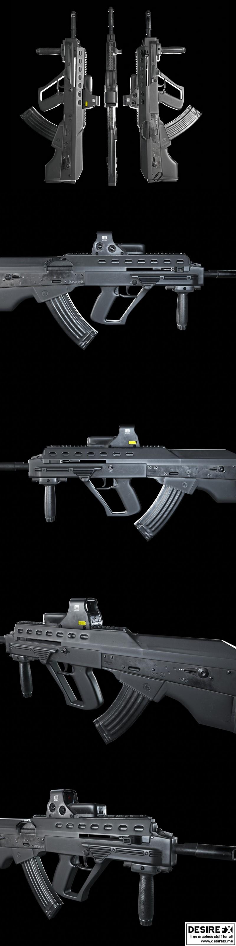 Desire FX 3d models | Vulcan Malyuk Rifle