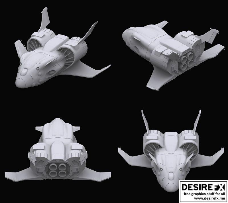 Desire FX 3d models | Gundam Zeon X Earth Federation Space military ...
