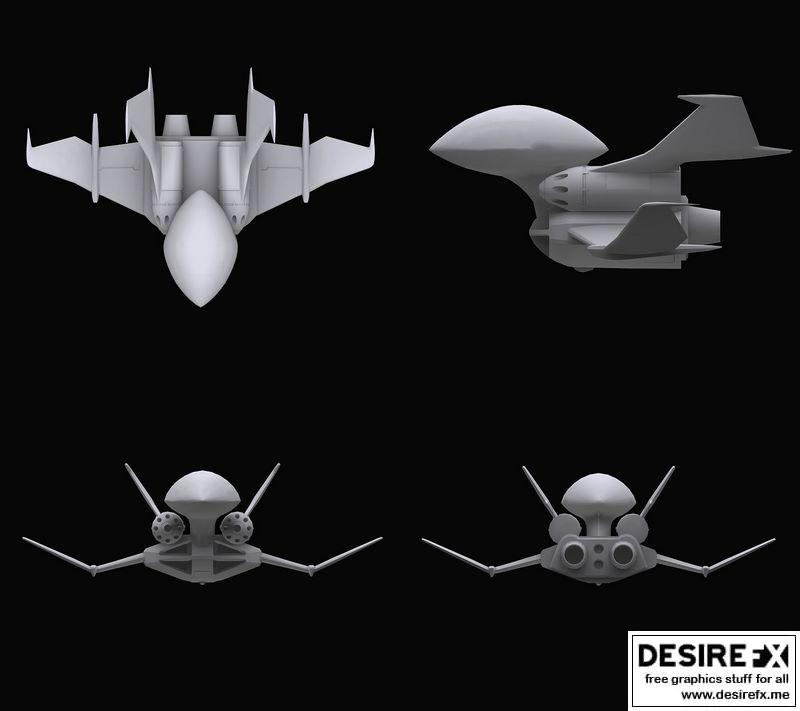 Desire FX 3d models | Gundam Zeon X Earth Federation Space military ...
