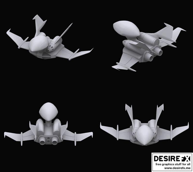 Desire FX 3d models | Gundam Zeon X Earth Federation Space military ...