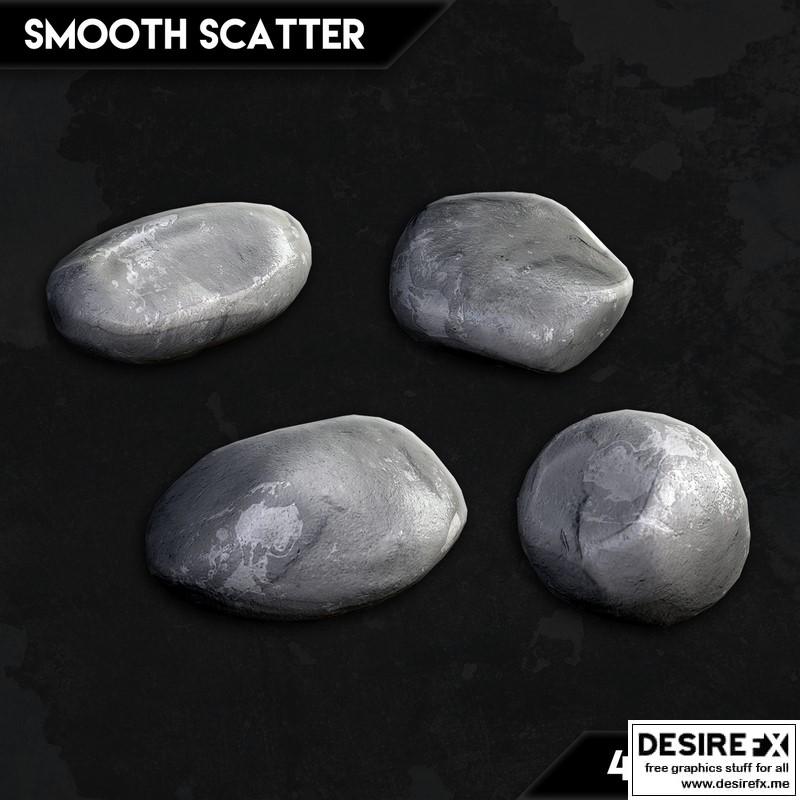 Desire FX 3d models | Stylized Rock Asset Pack by J Roscinas Low-poly ...