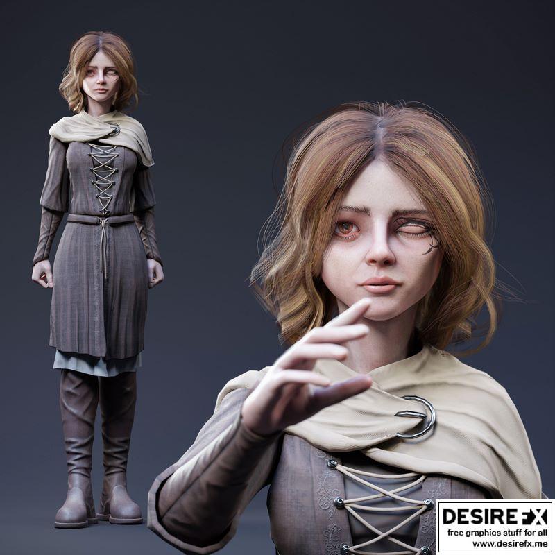 Desire FX 3d models | Melina 3D fanart