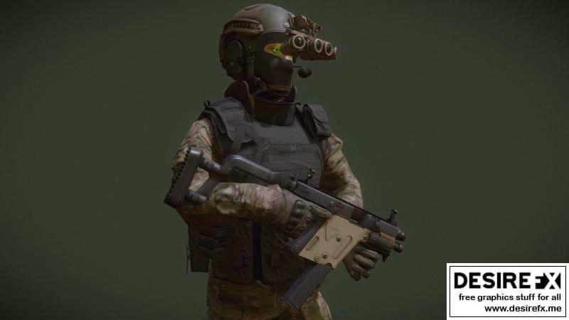 Desire FX 3d models | SWAT Operator