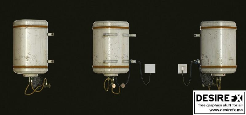 Desire FX 3d models | Old Geyser – Environment asset