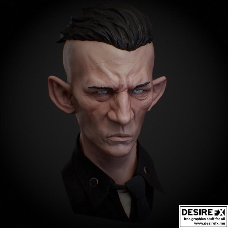 Desire FX 3d models | Dishonored 2 Character Head