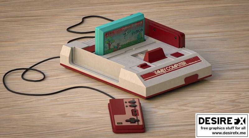 Desire FX 3d models | Nintendo Famicom 1983