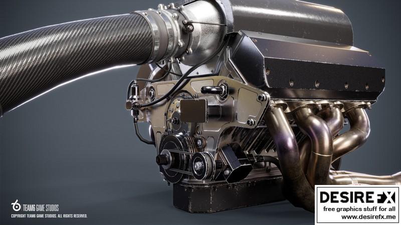 Desire FX 3d models | Prostock Engine NHRA Championship Drag Racing