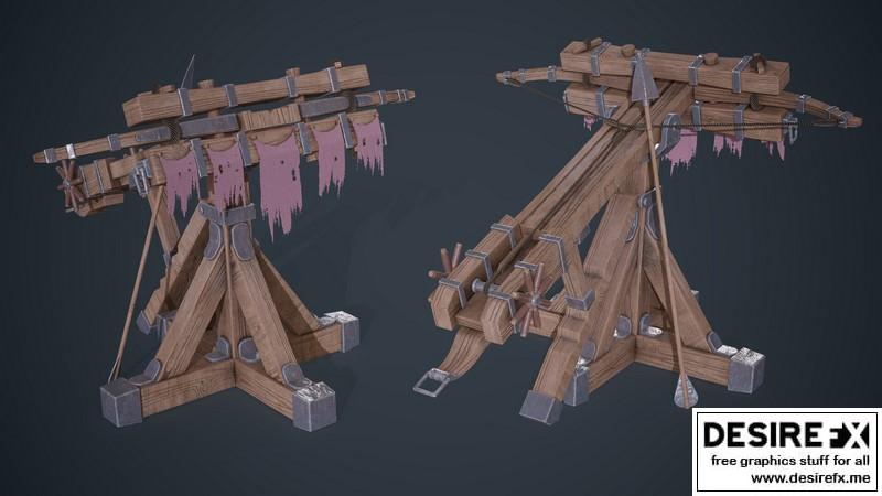 Desire FX 3d models | Medieval Ballista