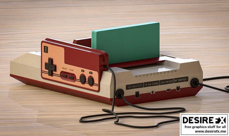 Desire FX 3d models | Nintendo Famicom 1983