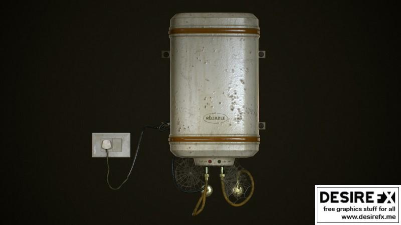 Desire FX 3d models | Old Geyser – Environment asset