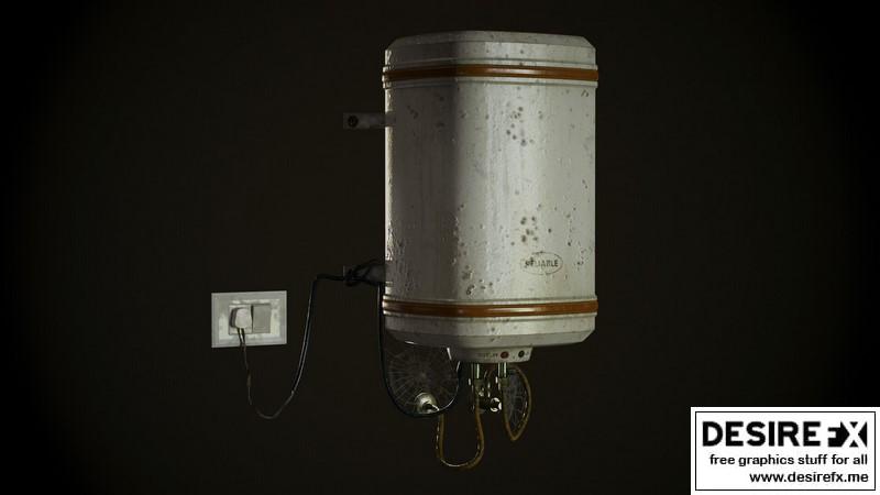 Desire FX 3d models | Old Geyser – Environment asset