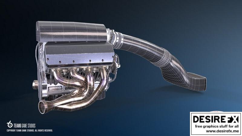 Desire FX 3d models | Prostock Engine NHRA Championship Drag Racing