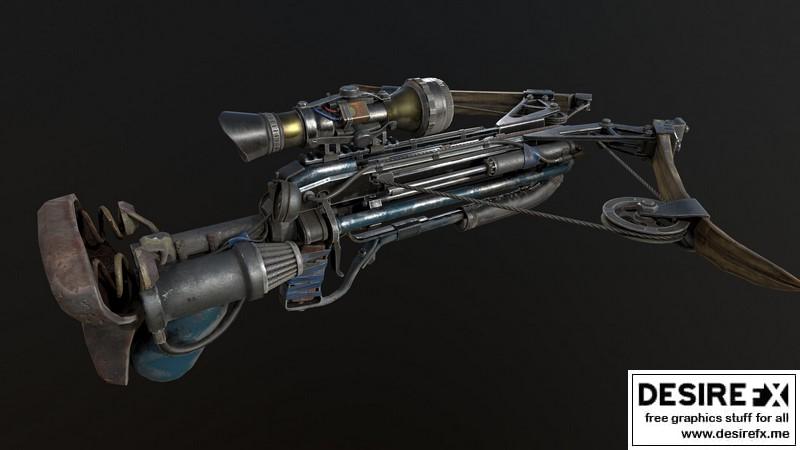 Desire FX 3d models | Post Apocalyptic crossbow