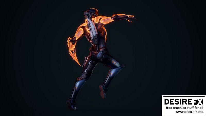Desire FX 3d models | N7 Soldier Mass Effect Fan Art