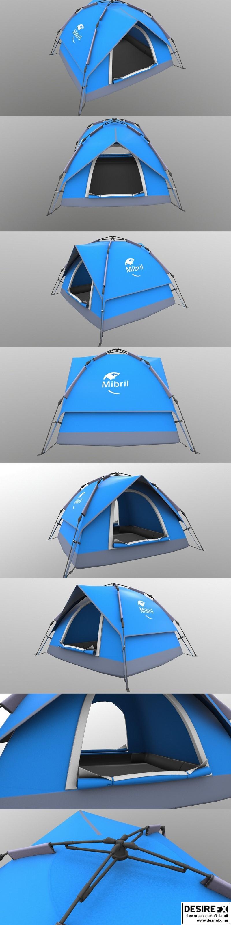 Desire FX 3d models | Camping tent 3D Model
