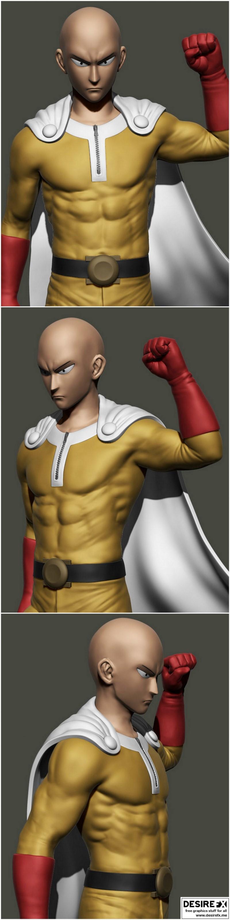 Desire FX 3d models | High quality Anime Character One Punch-Man 3D ...