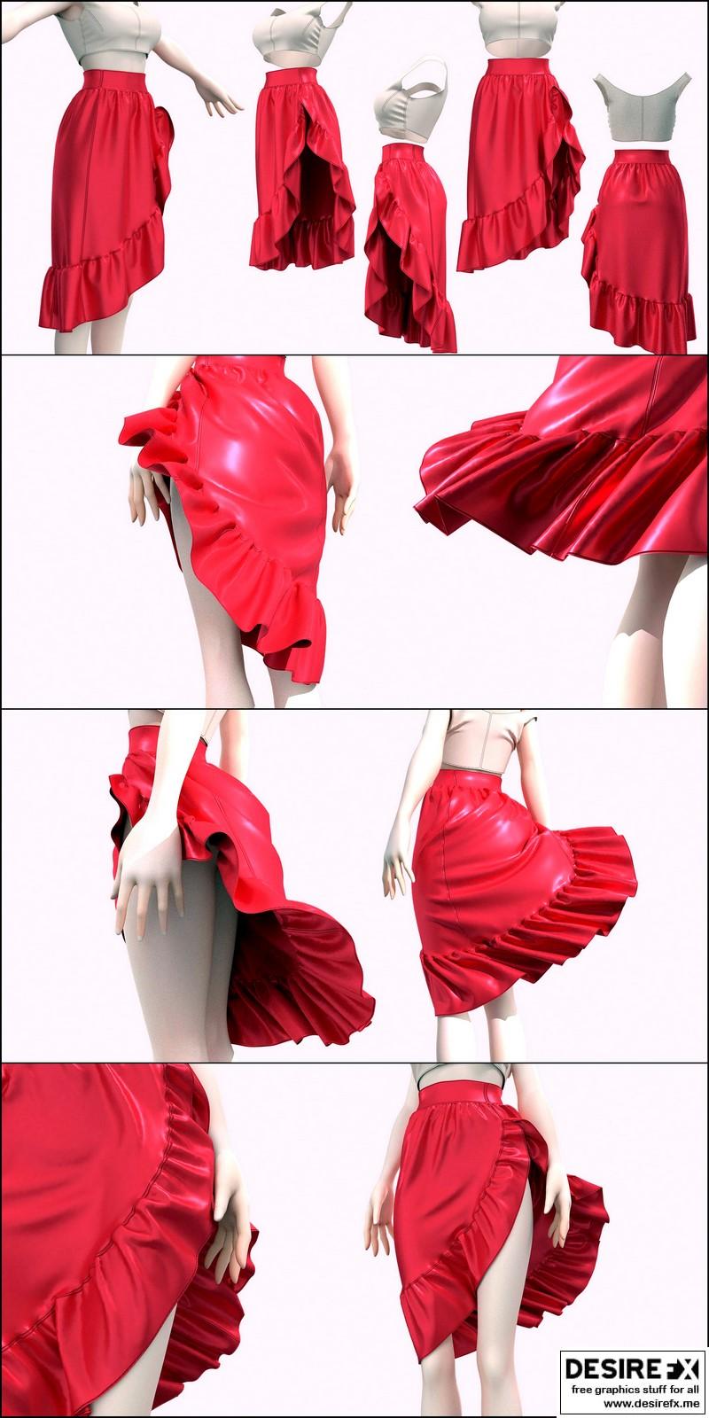 Desire FX 3d models | Skirt wrap