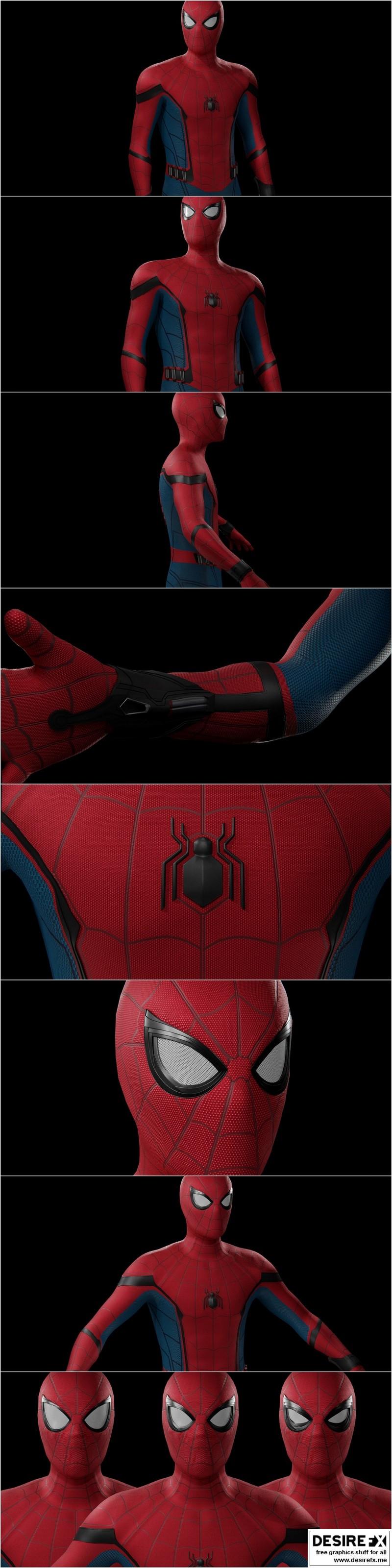Desire FX 3d models | Spider-man Homecoming Stark Tech Suit