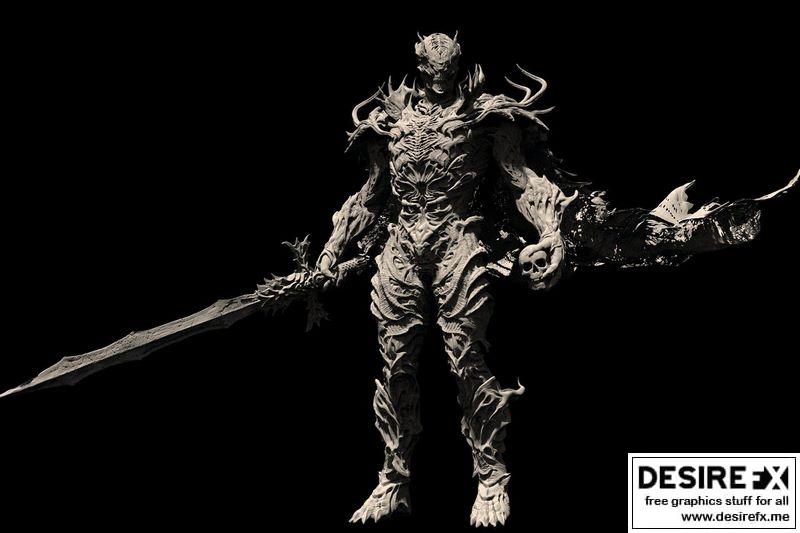 Desire FX 3d models | Demon creature 3D print model