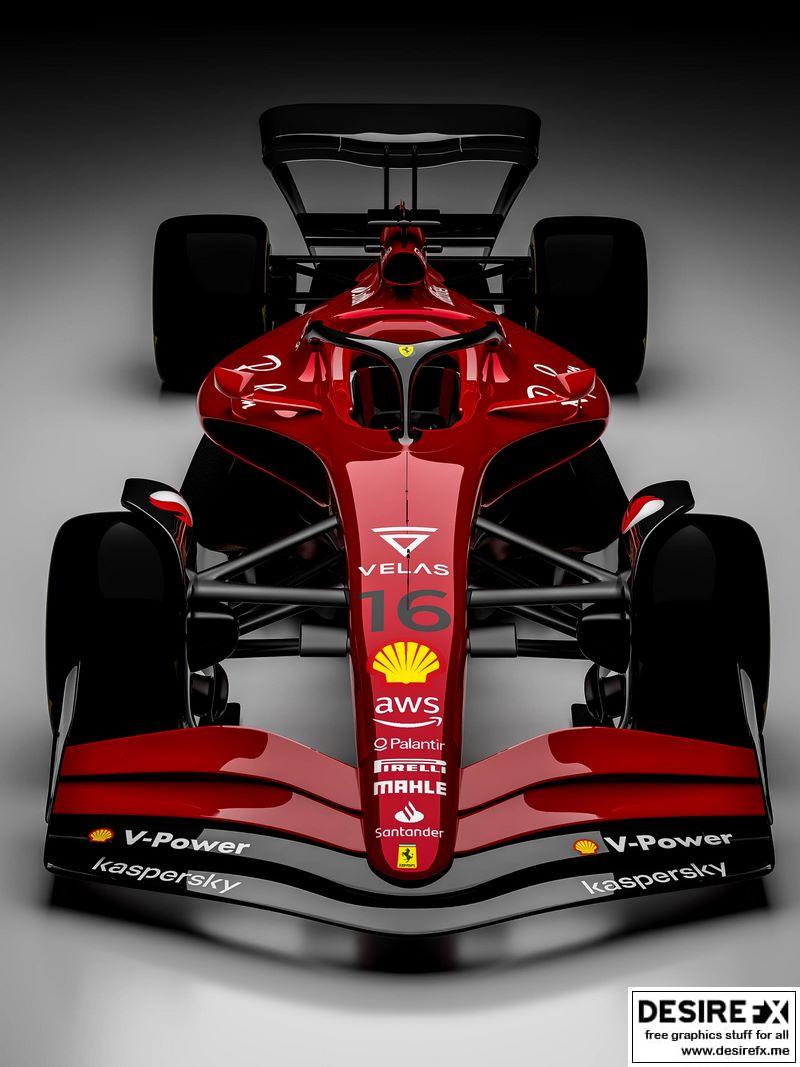 Desire FX 3d models | F1 2022 Concept car